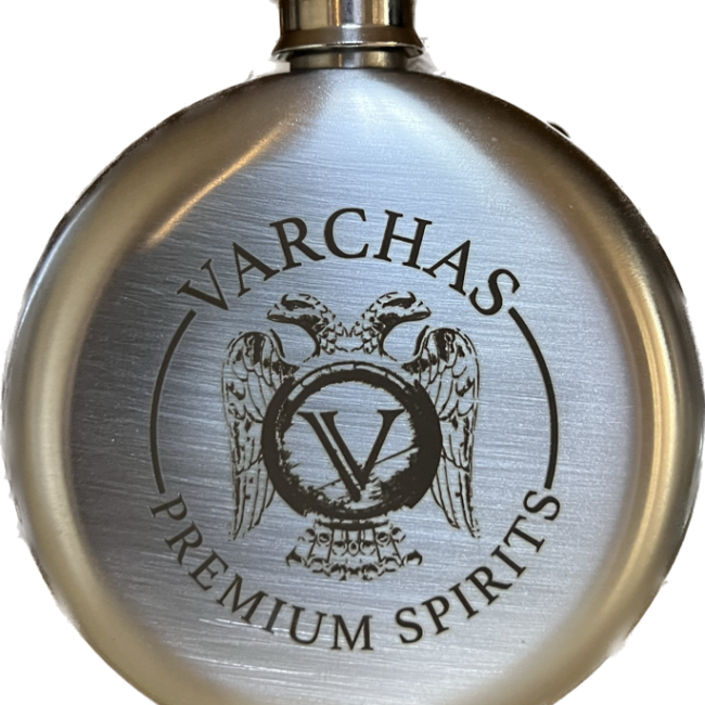 Varchas Premium Spirits Round Flask | Shankar Distillers